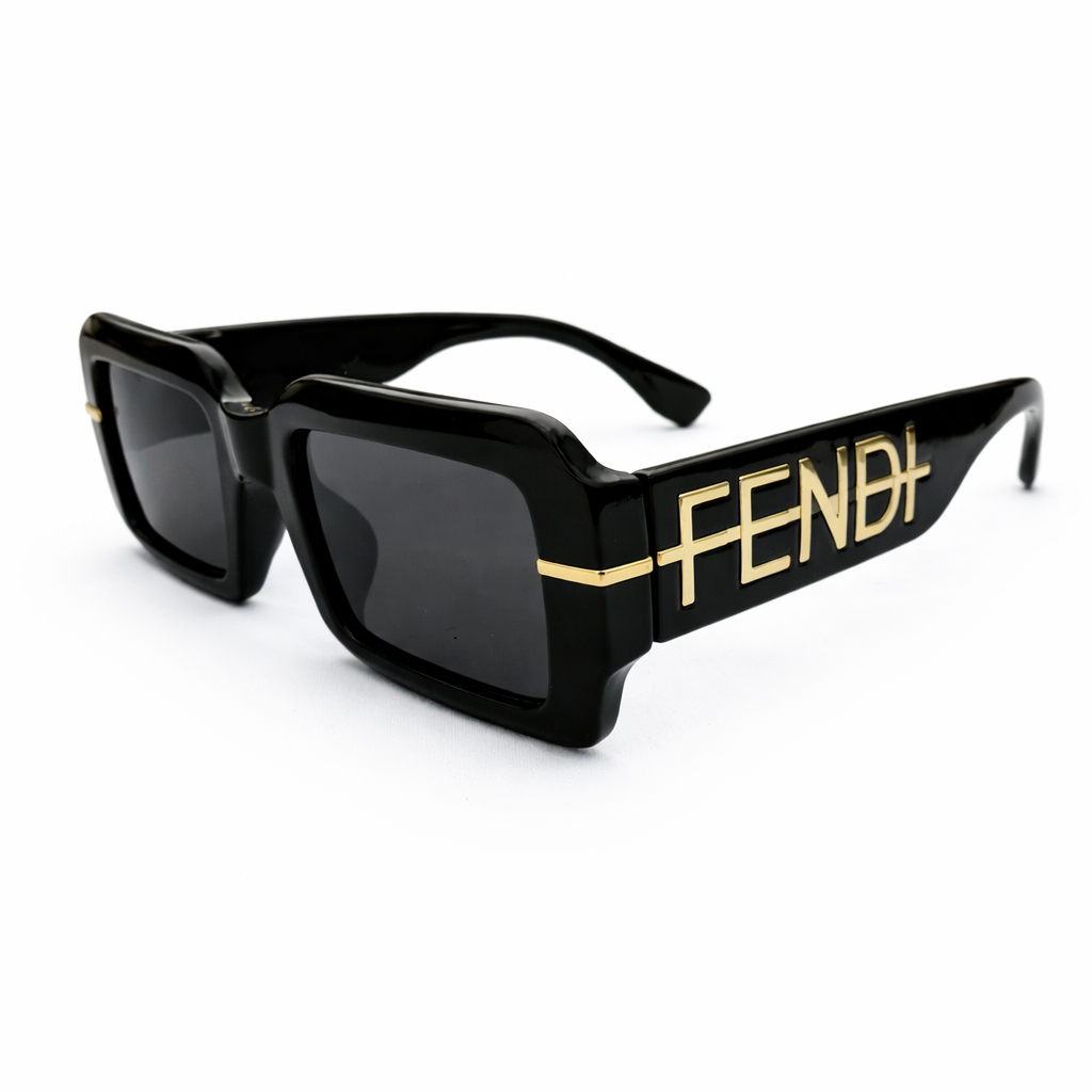 Fendi simbole sunglasses (BLACK) – Eyekraze